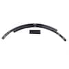 Vigoro 3.75 ft. L Black Metal Tree Ring Landscape Edging Section 867335 ...