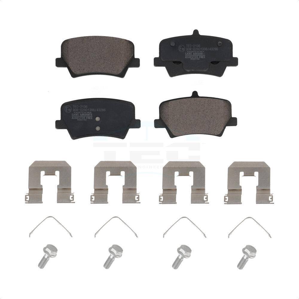 TEC Rear Ceramic Disc Brake Pads For 19-23 Volvo XC40 With 280mm ...