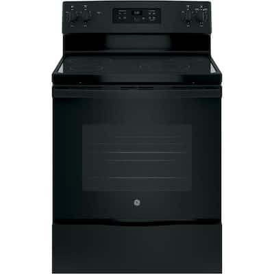 GE 30 in. Non-Vented Range Hood in Black JN327HBB