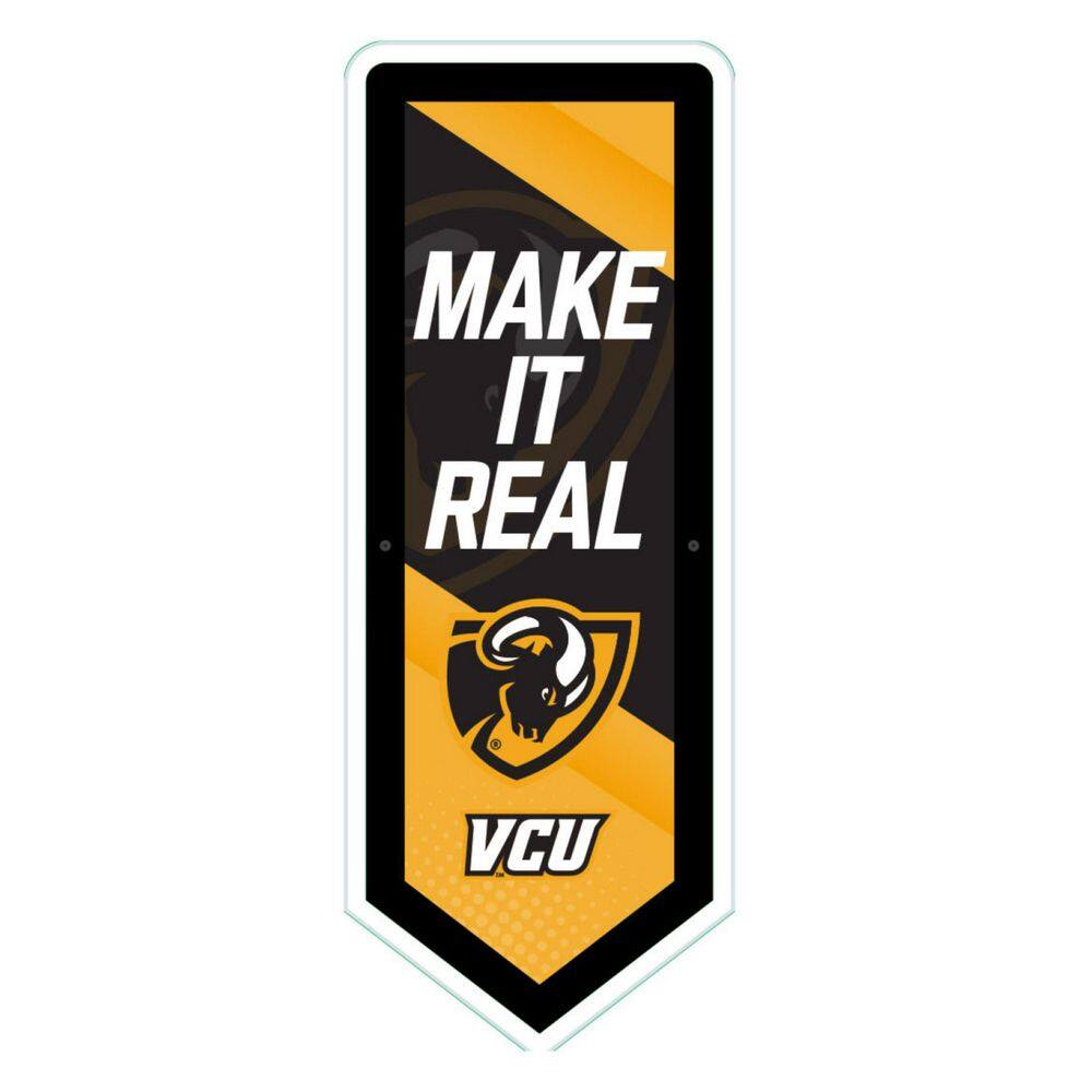 Evergreen Virginia Commonwealth University Pennant 9 in. x 23 in. Plug ...