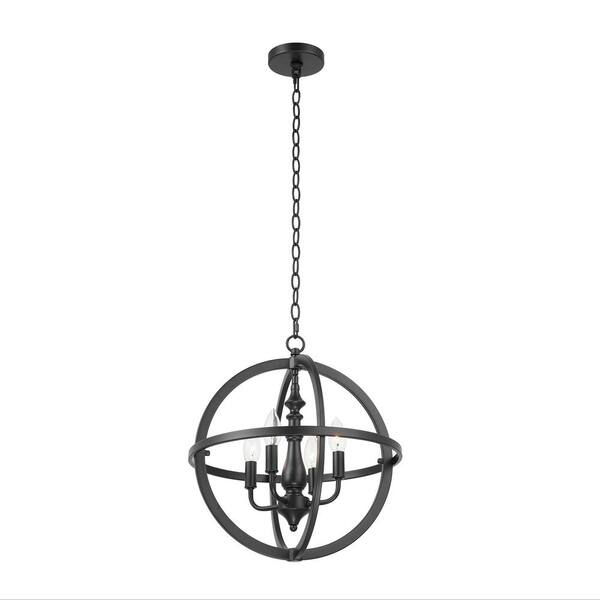 Metal Sphere Light Fixture