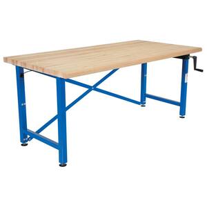 Vestil Manual Adjust Ergo Work Bench EWB-6030 - The Home Depot