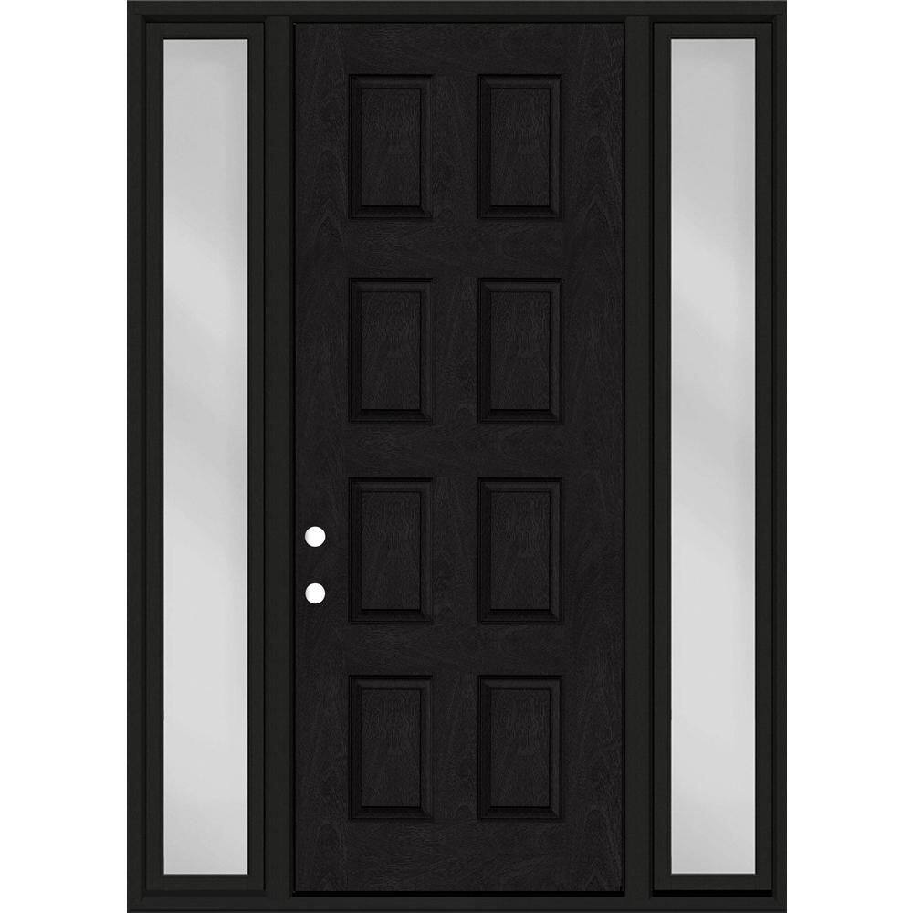 Reviews for Steves & Sons Regency 66 in. x 96 in. 8-Panel RHIS Onyx ...