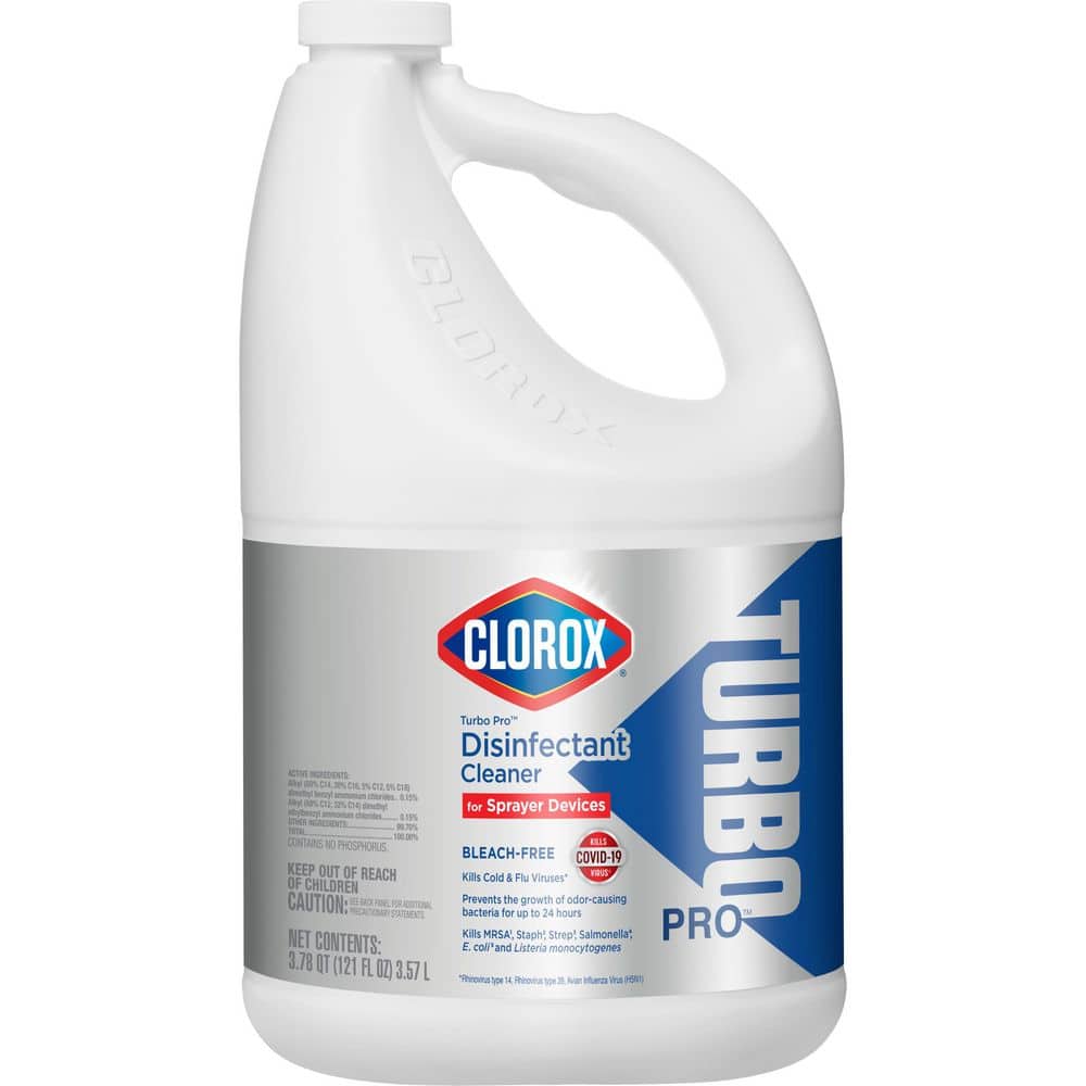 Clorox Turbo 121 oz. Bleach Free Disinfectant Cleaner for Sprayer ...