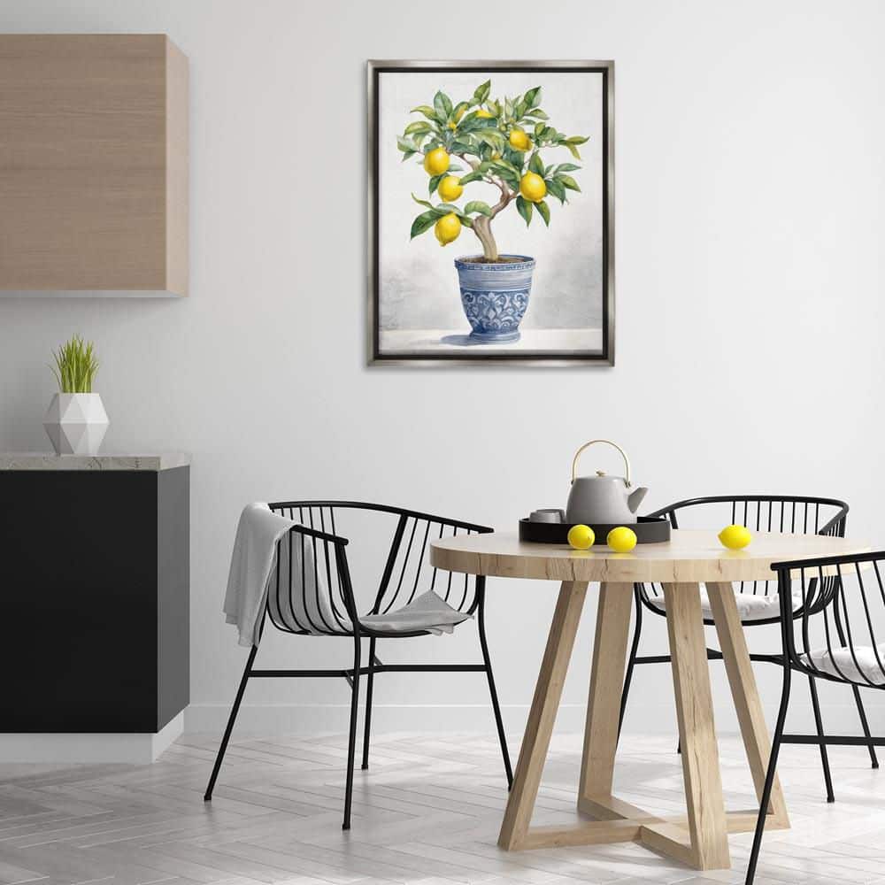 Stupell Industries Traditional Potted Lemon Tree by Kim Allen Gray ...