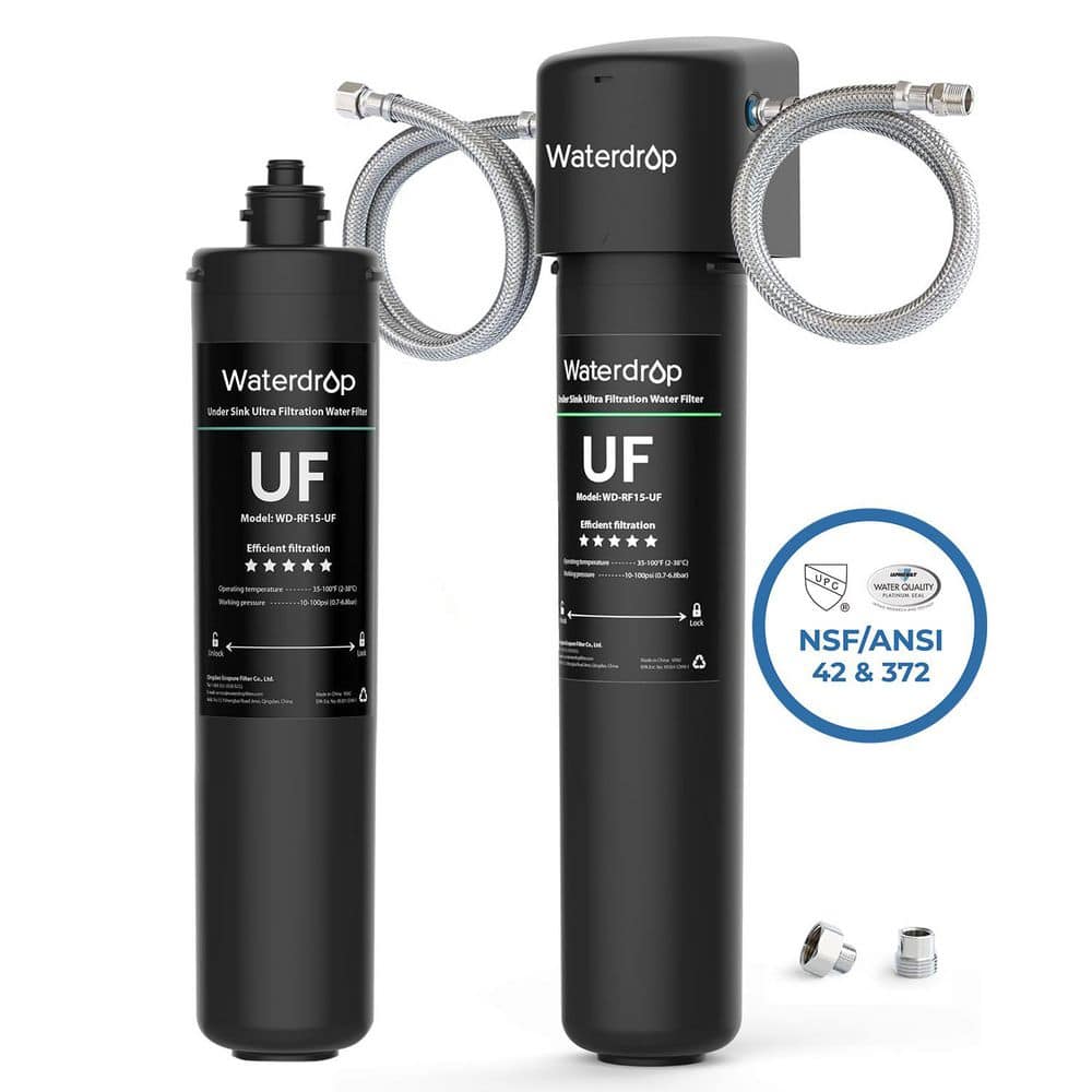 Waterdrop 15UA-UF Ultra Filtration Under Sink Water Filter Direct ...