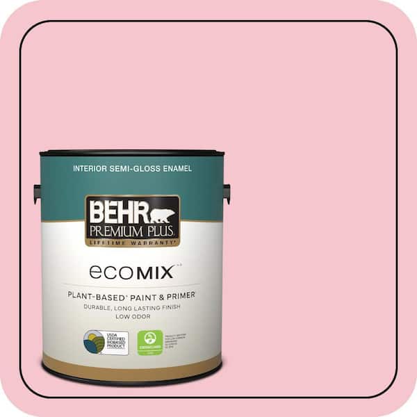 Reviews for BEHR PREMIUM PLUS 1 gal. #120B-4 Old Fashioned Pink Semi ...