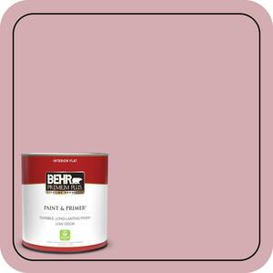 BEHR ULTRA 1 gal. #S130-3 Ballet Rose Flat Exterior Paint & Primer ...