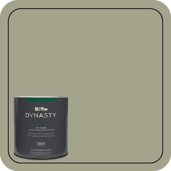 BEHR DYNASTY 1 qt. #400F-5 Promenade Semi-Gloss Enamel Exterior Stain ...