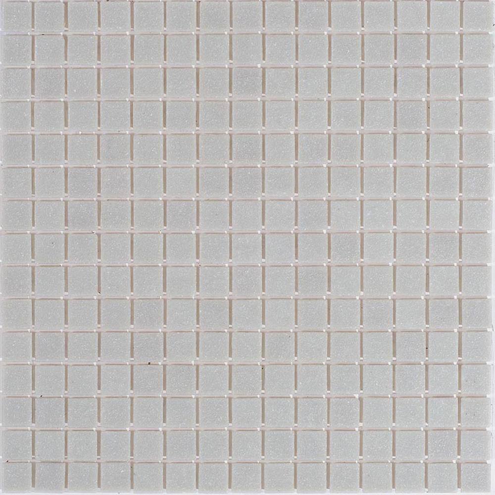 Apollo Tile Dune Glossy Ice Gray 12 in. x 12 in. Glass Mosaic Wall and ...