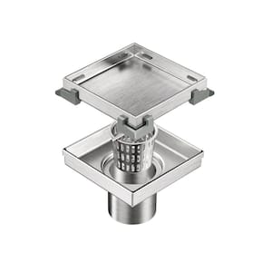 RELN 2 in. ABS Shower Drain Base Flange for Shower Linear and Square ...