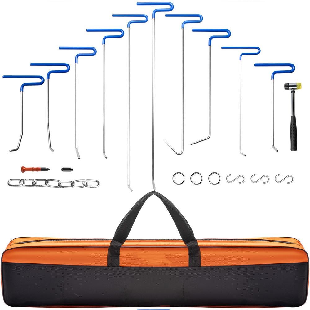 SKYSHALO Rods Dent Removal Kit, 13 Pcs Paintless Dent Repair Tool, 5 ...