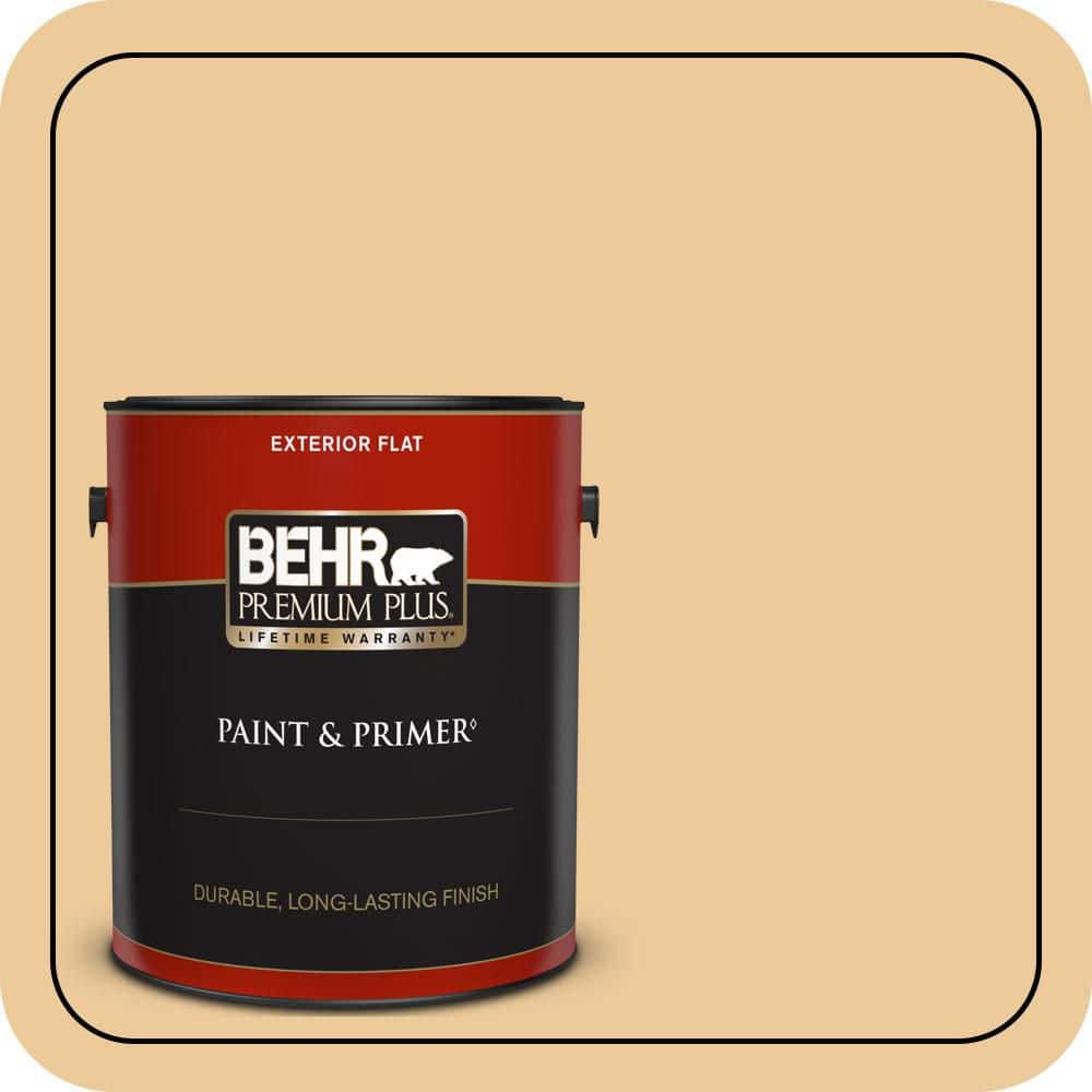 BEHR PREMIUM PLUS 1 gal. #M270-4 Filtered Moon Flat Exterior Paint ...
