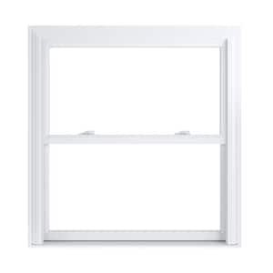 American Craftsman 27.75 in. x 37.25 in. 70 Pro Series White Double ...