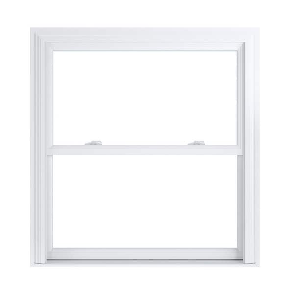 American Craftsman 35.75 in. x 37.25 in. 70 Pro Series White Double ...