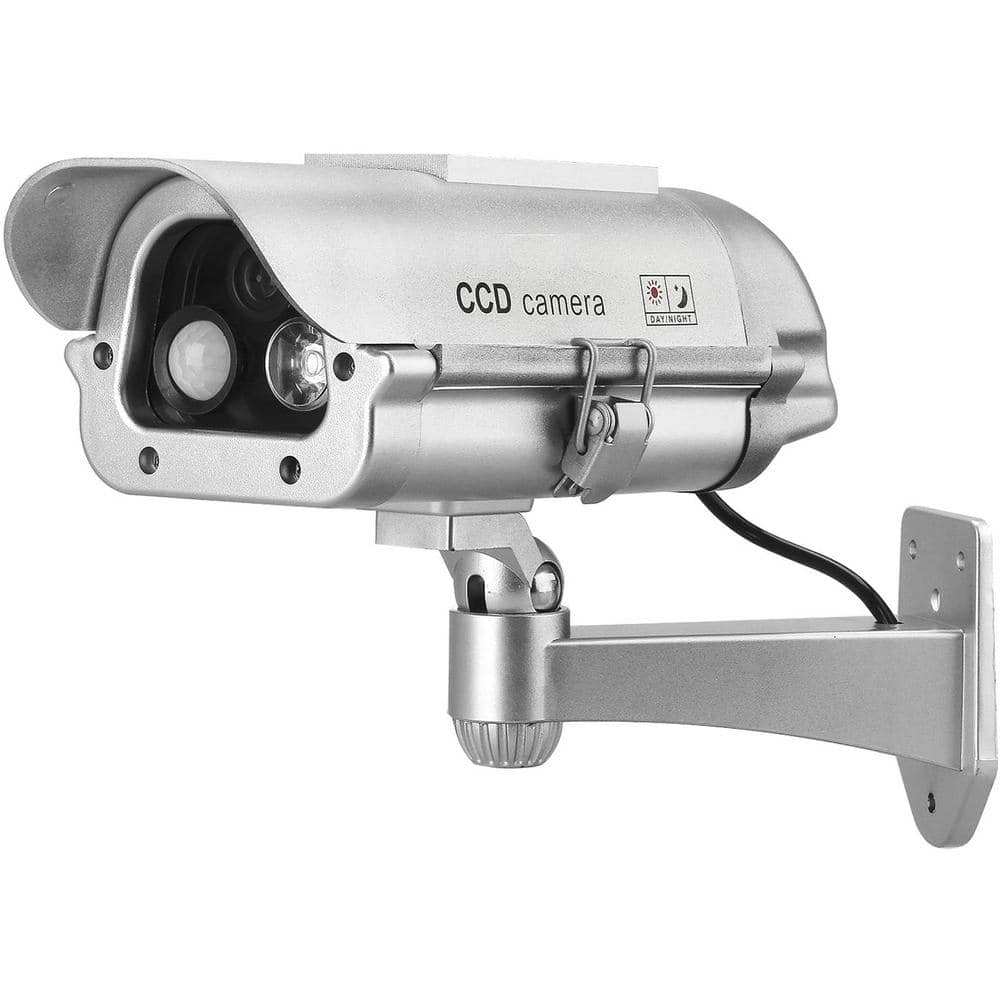 SPT Solar Powered CCTV Security Dummy Camera with Motion Sensor and ...