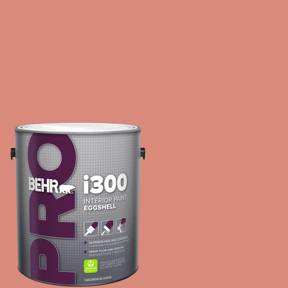 BEHR PRO 1 gal. #M170-5 Indian Sunset Eggshell Interior Paint PR33301 ...