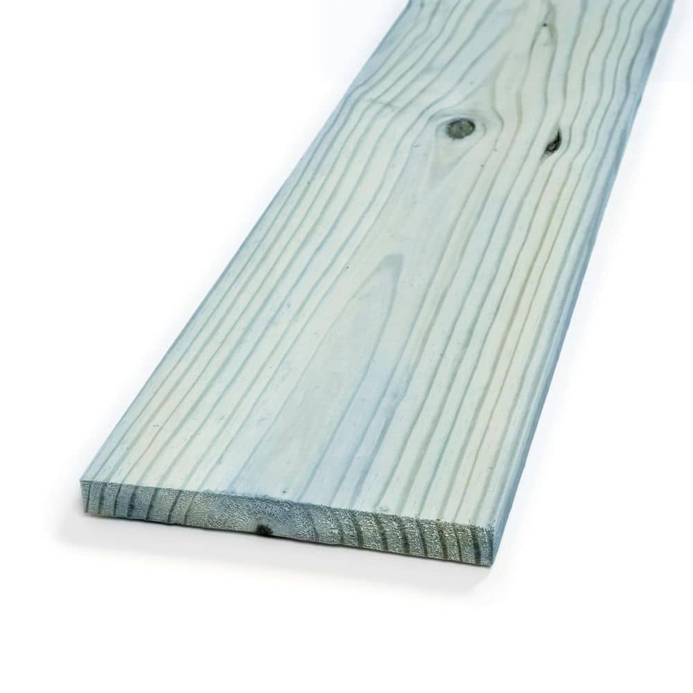 ProWood 1 in. x 8 in. x 8 ft. #2 Borate Pressure-Treated Southern ...