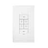 Insteon 6 Button Dimmer Keypad - White 2334-232 - The Home Depot