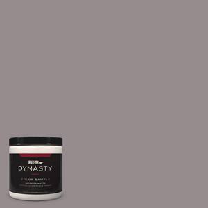 BEHR DYNASTY 8 oz. #T18-03 Graylac Eggshell Enamel Stain-Blocking ...