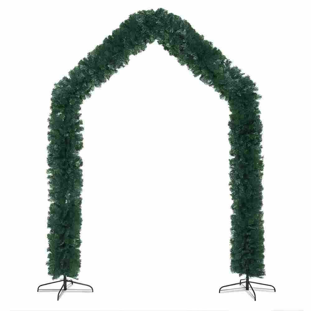 Jushua 240 x 40 x 260 cm 1860 Branches PVC Christmas Arch Holiday Arch ...