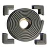 Cardinal Gates 12 ft. Edge and Corner Safety Cushion Roll Plus Corners ...