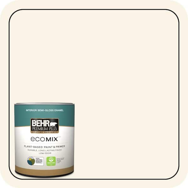 Reviews for BEHR PREMIUM PLUS 1 qt. #W-D-400 Cotton Fluff Semi-Gloss ...