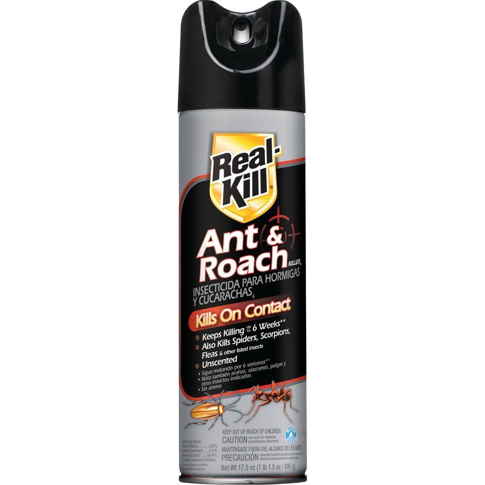 Real-Kill 17.5 oz. Ant and Roach Killer Aerosol Spray HG-10048-7 - The ...