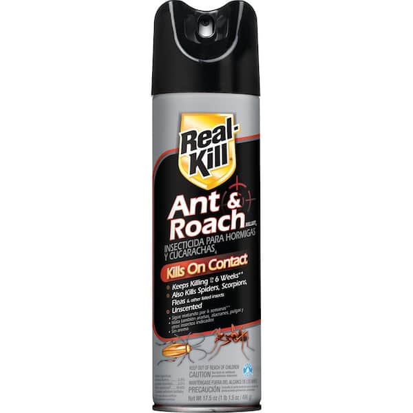 Real-Kill 17.5 oz. Ant and Roach Killer Aerosol Spray HG-10048-7 - The ...