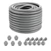 VEVOR 3/4 in. Flexible Electrical Conduit 100 ft. PVC Liquid-Tight ...