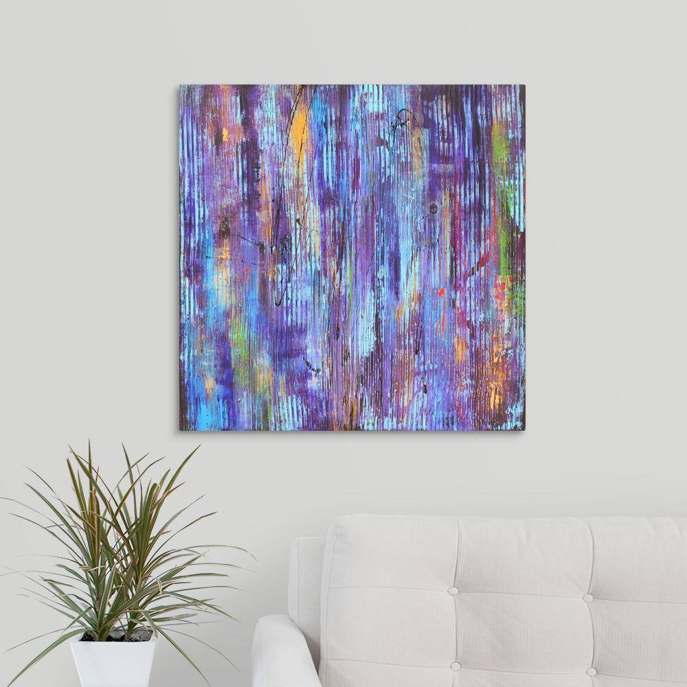 GreatBigCanvas 24 in. x 24 in. "Urban Circus" by Erin Ashley Canvas ...