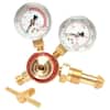 Forney 1-1/2 in Side Mount, 150-Series Acetylene Regulator with 1/4 in ...