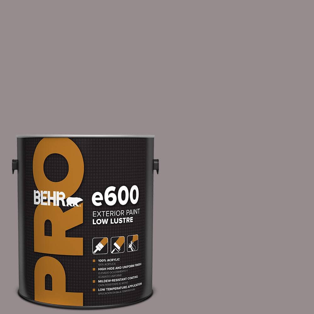 BEHR PRO 1 gal. #T18-03 Graylac Low Luster Exterior Paint PR62301 - The ...