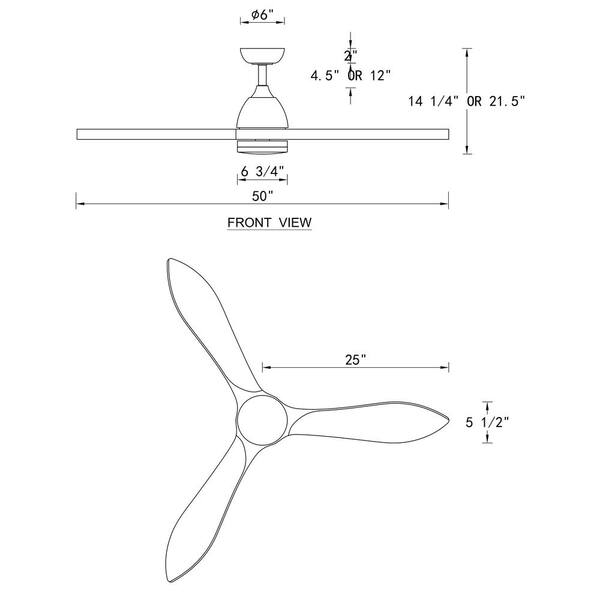 Ceiling Fan Sizes In India | Shelly Lighting