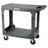 Jet 19 in. PUC-3819 Flat Top Resin Utility Cart 141011 - The Home Depot