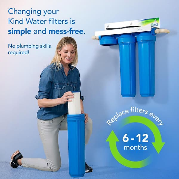 KIND Kind Water Systems Whole House Salt-Free Water Softener and Filter ...