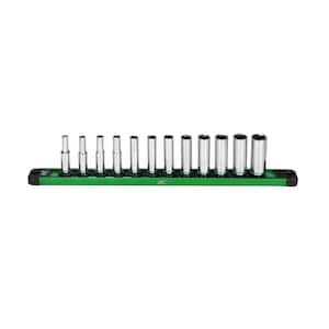 Steelman 1/4 in. Drive Deep Well Metric Socket Set (9-Piece) 78521 ...