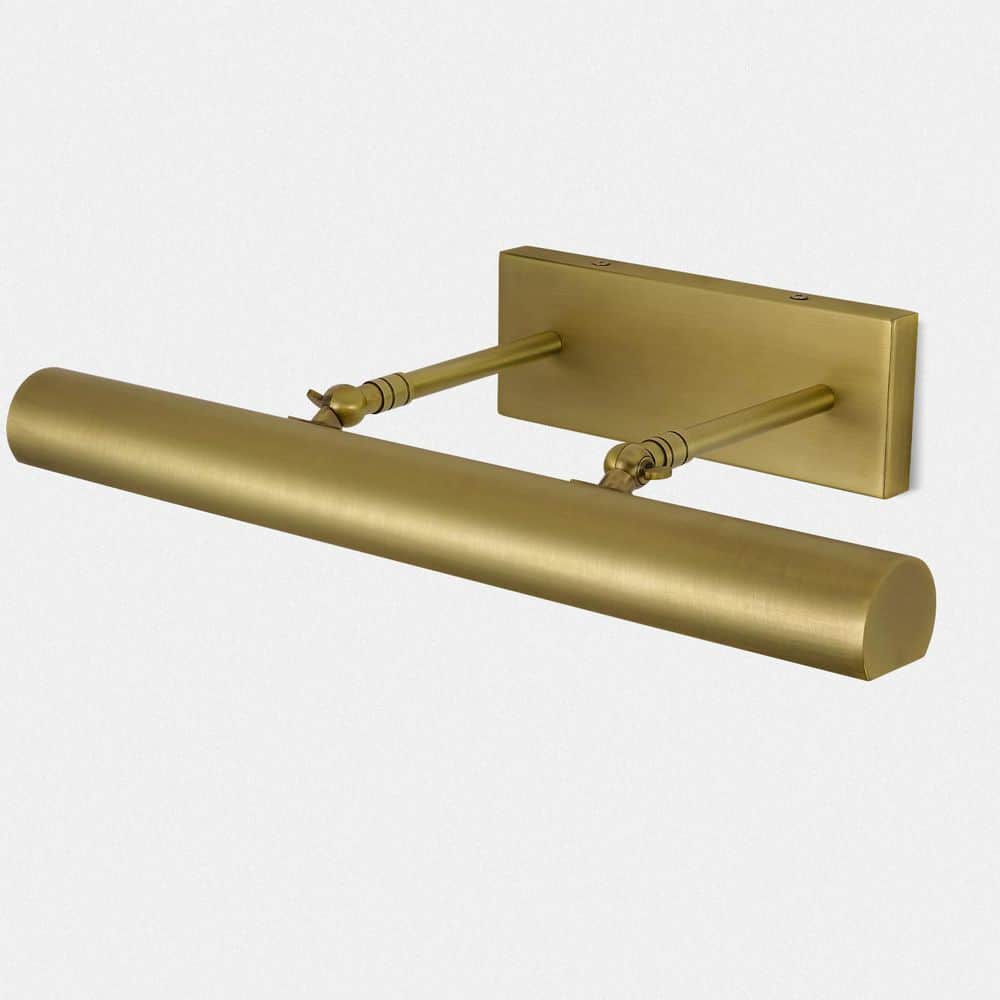 PUYRNF 18 in. Brass LED Picture Light, 270° Rotatable Wall Light ...