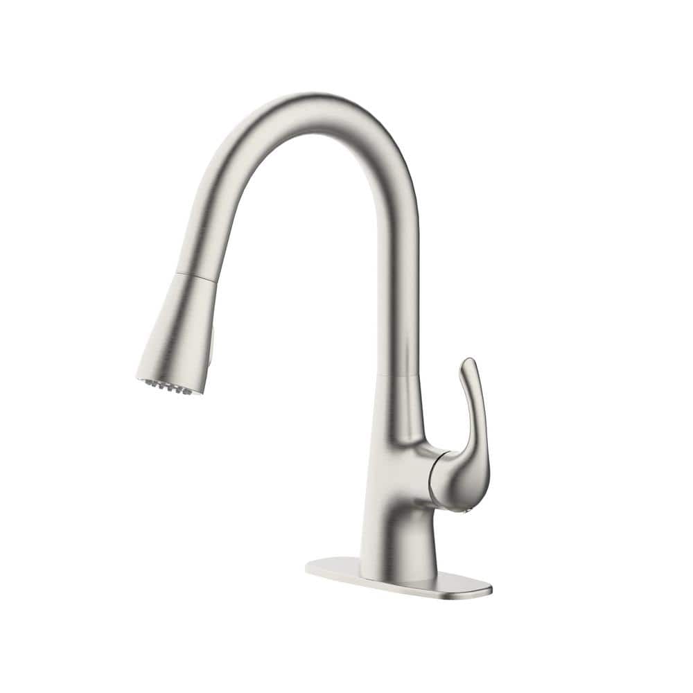 Glacier Bay Clare Single-Handle Pull-Down Laundry Utility Faucet in ...