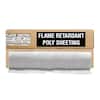 Aluf Plastics All Purpose Fire Retardant Clear Polysheeting 20 ft. x ...