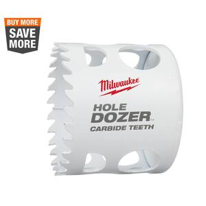 Milwaukee 2-1/2 in. Hole Dozer Carbide Hole Saw 49-56-0727 - The Home Depot