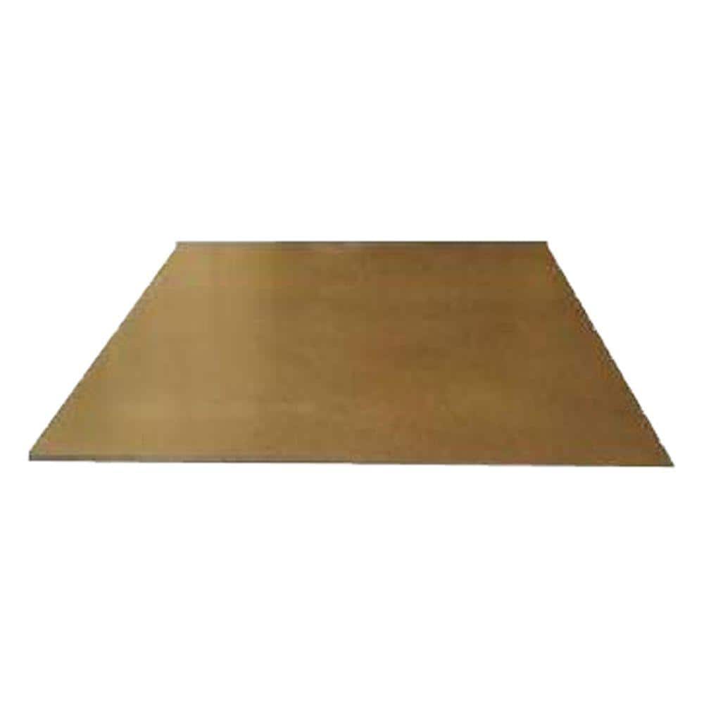 1/8 in. x 4 ft. x 8 ft. S2S MDF Panel Tempered Hardboard 127320 - The ...