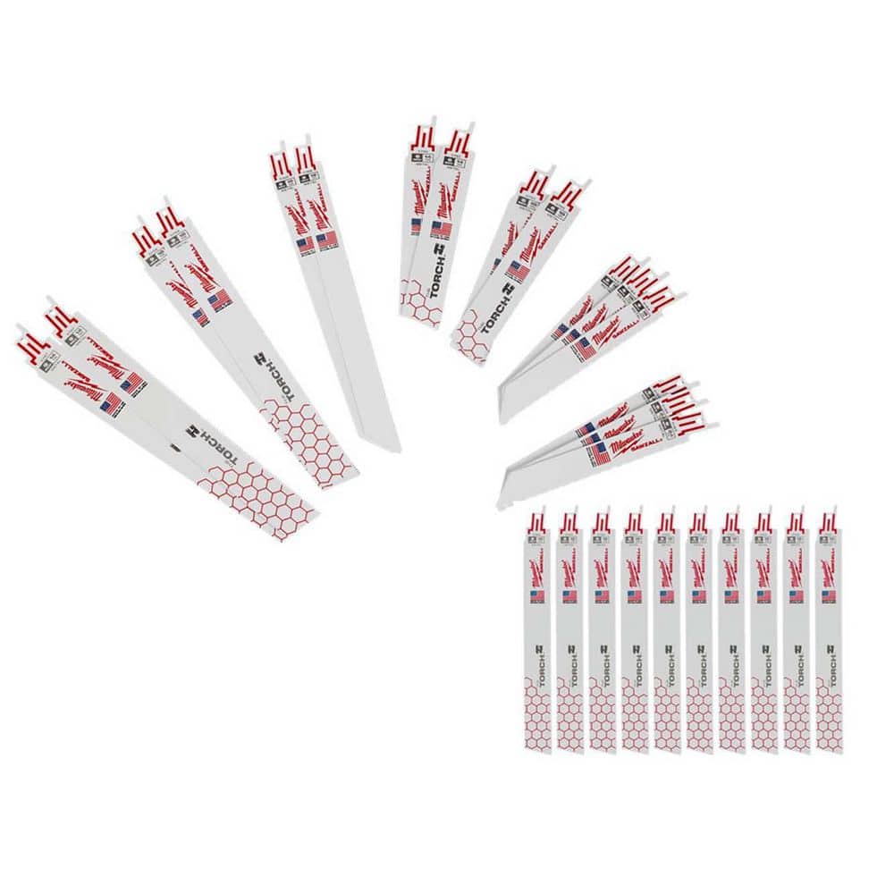 Reviews for Milwaukee SAWZALL Metal Cutting Bi-Metal Recip Blade Set ...