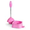 Princess Pink Collapsible Toilet Plunger with Base/Caddy WP51503 - The ...