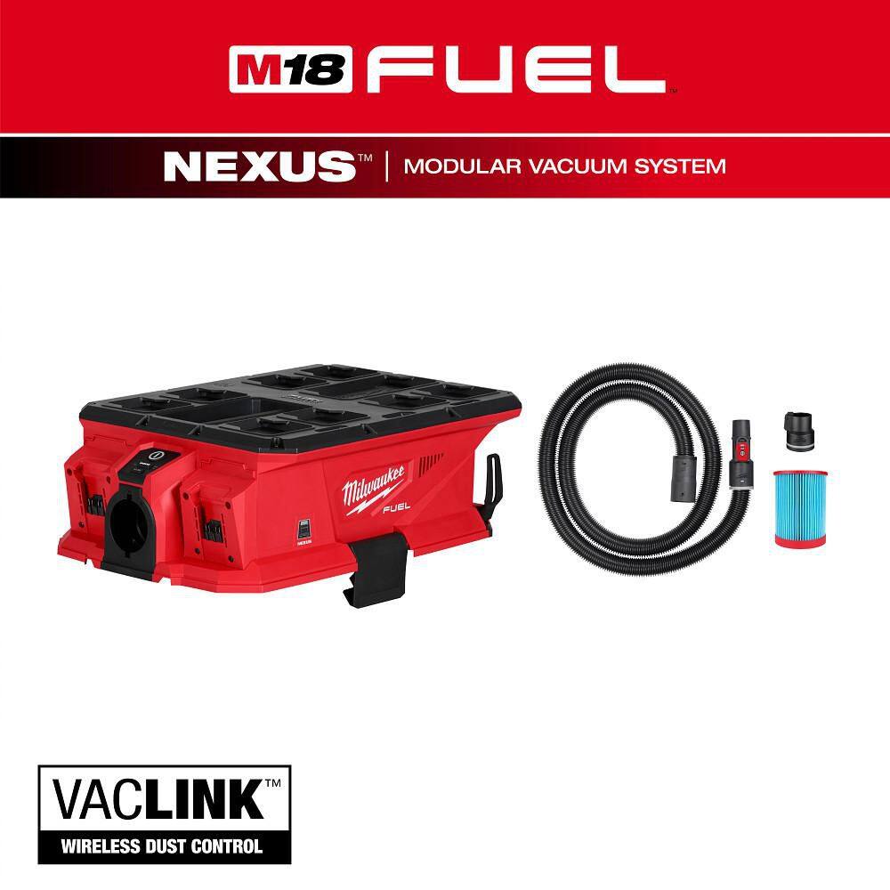 Milwaukee M18 FUEL NEXUS Dual Battery Wet/Dry Vacuum Motor Head w ...