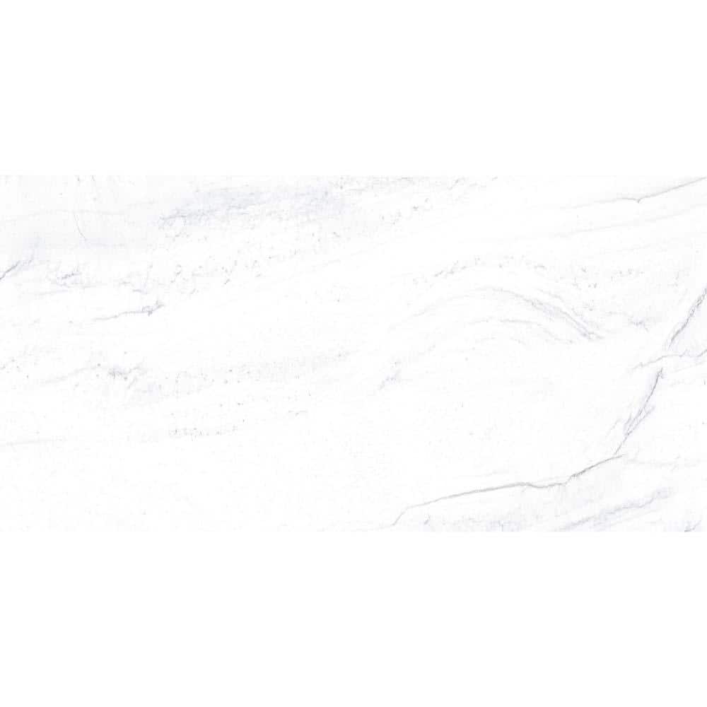 Apollo Tile Splendor White 23.62 in. x 47.25 in. Matte Porcelain ...