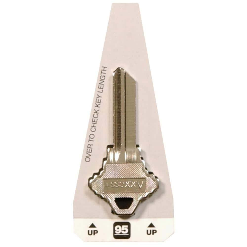 Hillman #95 Schlage Key Blank 88081 - The Home Depot