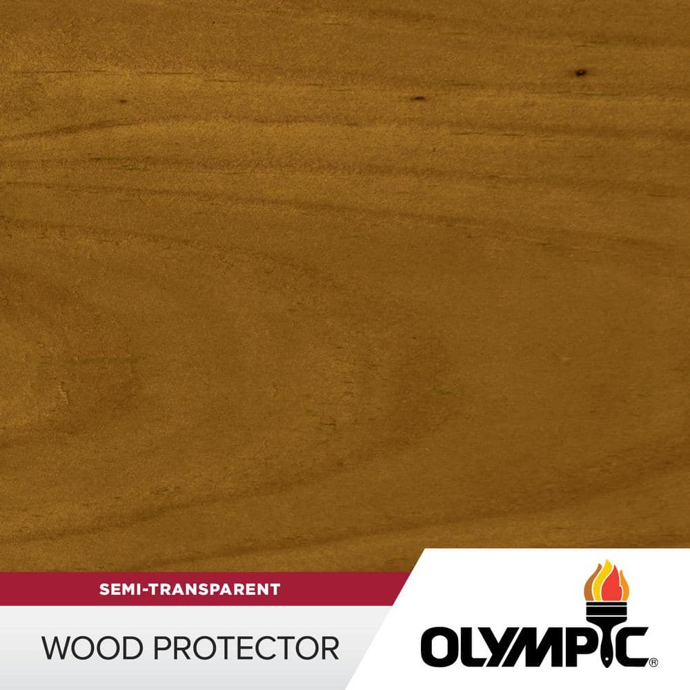 Olympic Wood Protector 1 gal. ST-2024 Sierra Exterior Semi-Transparent ...