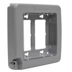 Intermatic Clear 2-Gang Weatherproof In-Use Receptacle Cover WP1220C ...