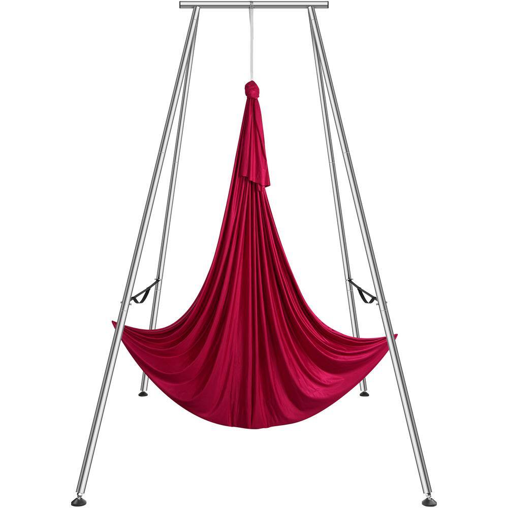 VEVOR Aerial Yoga Frame and Yoga Hammock, 9.67 ft. Height Professional ...